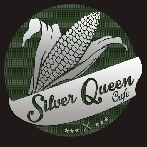 Create a logo for Silver Queen Cafe, a small, family-friendly, locally ...