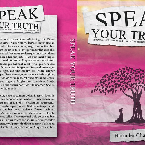 Create a cover for a book entitled "Speak Your Truth" | Book cover contest