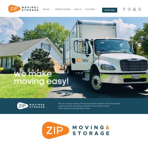 Designs | Build a recognizable logo for moving company! | Logo design ...
