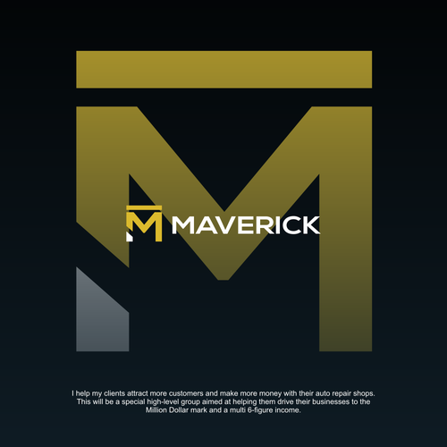Maverick Logo Design