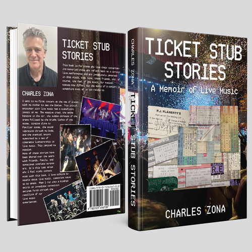 Designs | Ticket Stub Stories | Book cover contest