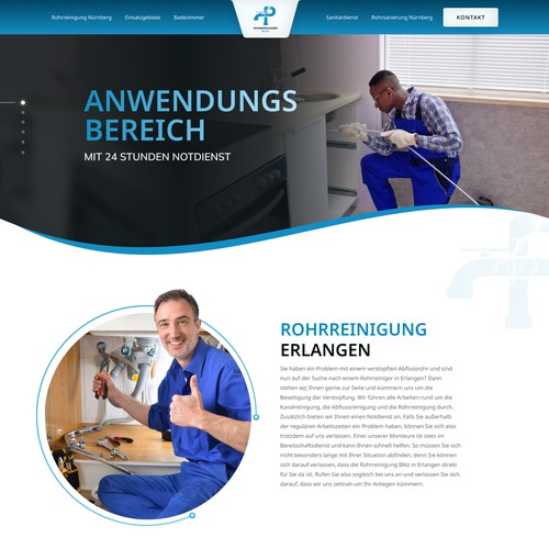 Designs | German plumber service needs new trustful converting ...