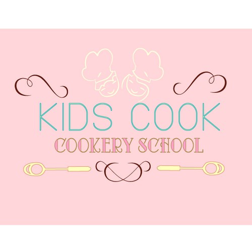 Logo for new cookery school for children and teenagers | Logo design ...