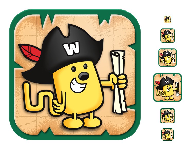 Design The Next Storybook App Icon for Wow! Wow! Wubbzy | Button or ...