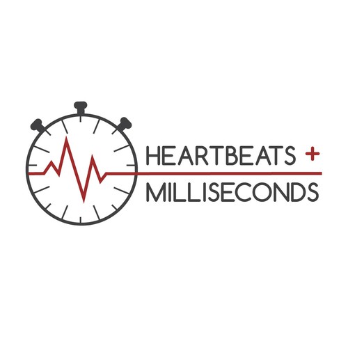 Heartbeats and Milliseconds Logo Design | Logo design contest