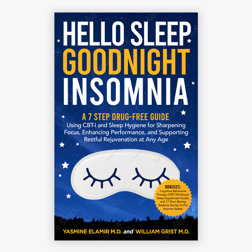 Designs | Sleep Book Cover Needed | Book cover contest
