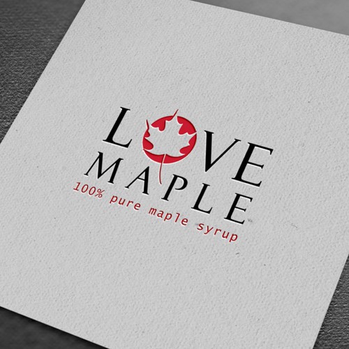 creating a logo for a new maple syrup company called Love Maple | Logo ...