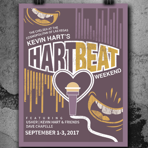 Designs | Design Concert Poster for Screen Print - Kevin Hart @ The ...