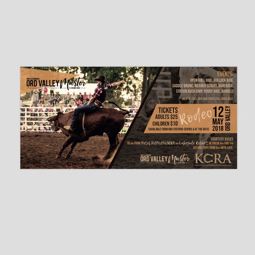Design an entertaining flyer for a Rodeo | Postcard, flyer or print contest