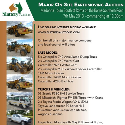 postcard or flyer for Slattery Auctions | Postcard, flyer or print contest