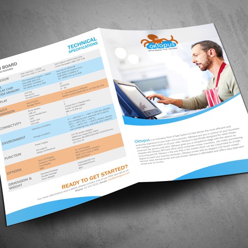 Designs | Create a classy and luxury look for a POS brochure | Brochure ...