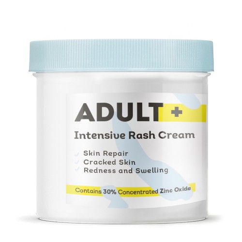 Design an authoritative label for a adult cream! | concurso Embalagem
