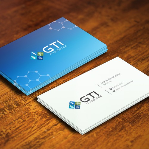 design a business card for a medical device sales company | Business ...