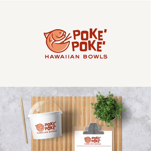 Poke' Bowl Restaurant Needs an Eye catching, modern, hip and memorable ...
