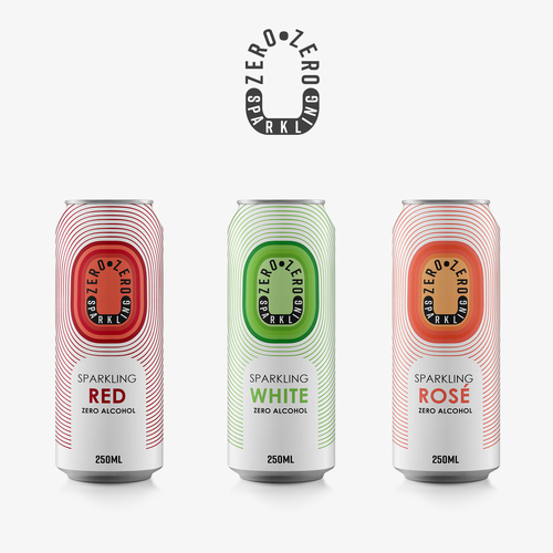 Label design for Zero Alcohol Sophisticated Soft Drink Product ...