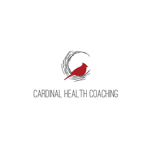 Create a nurturing logo with nest for Health coaching in mind, body ...