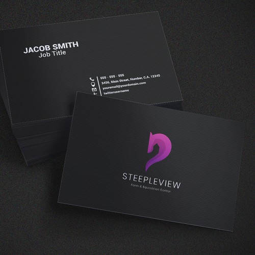 Designs | Modern and interpretive logo for horse farm and sport venue ...