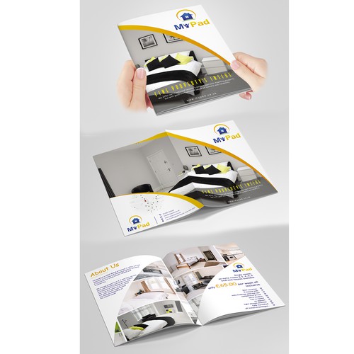 Eye catching and vibrant leaflet for student accommodation | Brochure ...