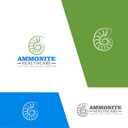 Create a classic (but modern...!) logo for Ammonite Healthcare ...