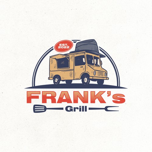 Designs | Cool logo for American food trailer | Logo design contest