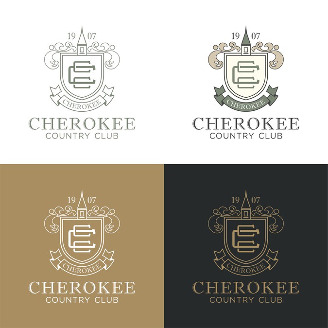 Cherokee Country Club Crest | Logo design contest