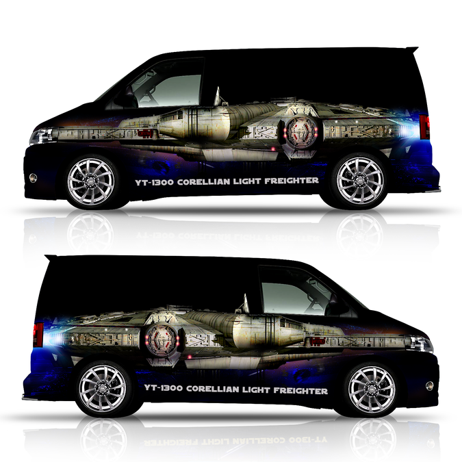 Customise my Van: The Millennium Falcon - this won't be work, this is ...