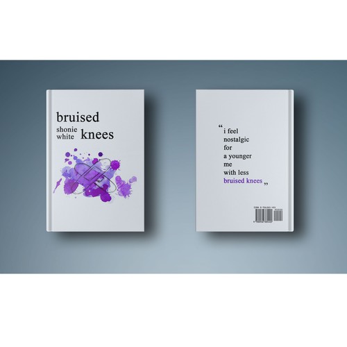 Design angsty minimalist poetry book cover | Book cover contest