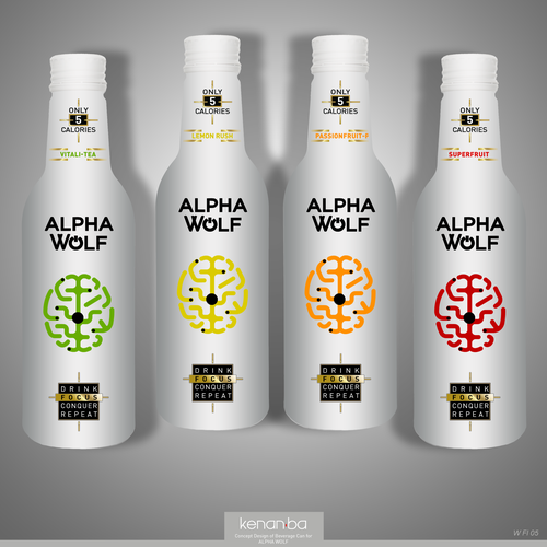 Alpha Wolf Beverage Contest | Product label contest