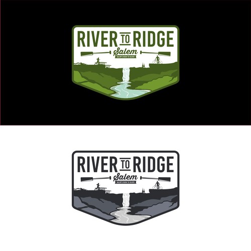 Designs | River to Ridge Race Logo | Logo design contest