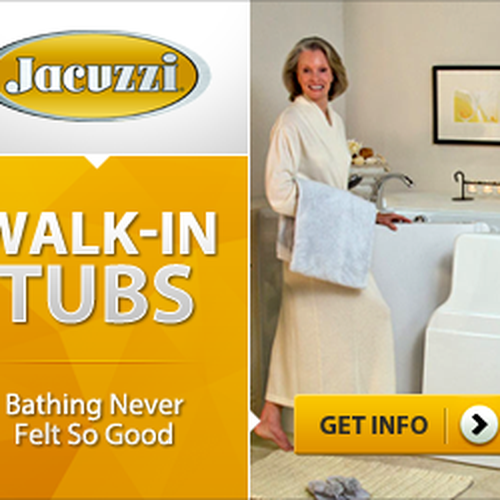 Designs | Jacuzzi Walk In Bathtub Banner Ads | Banner ad contest