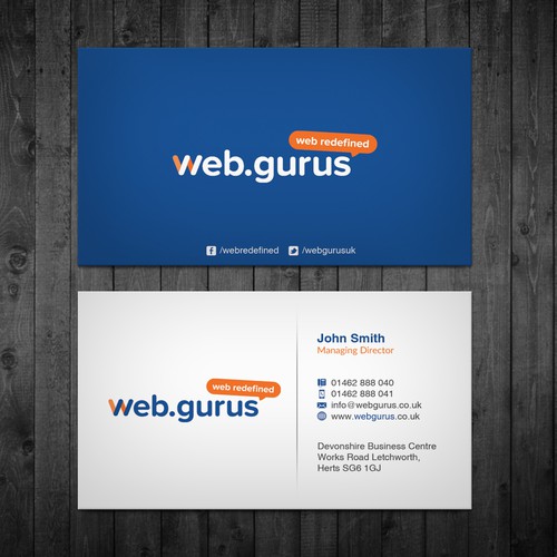 Create a business card design for digital marketing company | Business ...