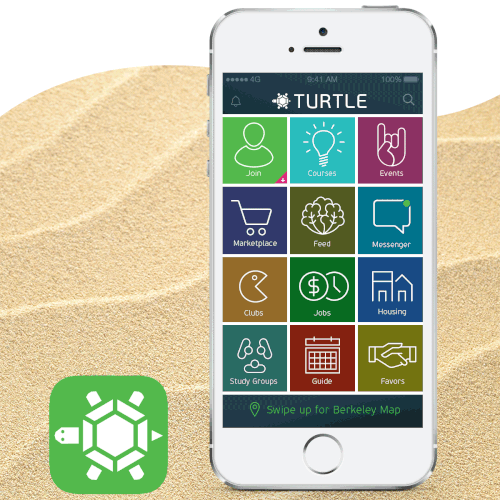 Create an app menu screen for Turtle | App design contest