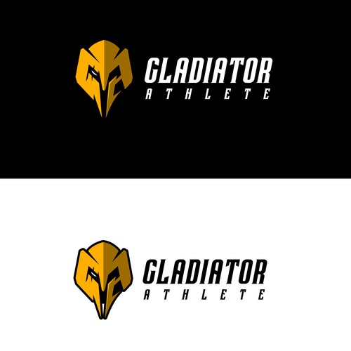 Sports Management logo made out of a Gladiator's Helmet | Logo design ...