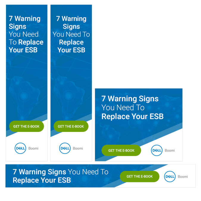 Create a set of multiple Display Ads for Dell | Banner ad contest