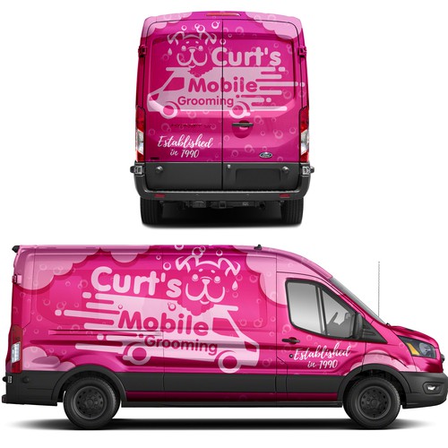 Designs | Mobile Grooming Truck Design | Car, truck or van wrap contest