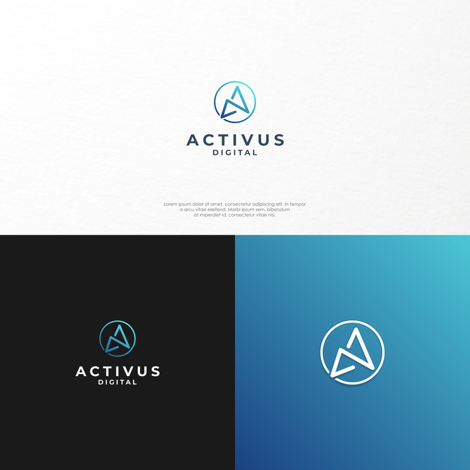Activus Digital Logo & Biz Card Design | Logo & business card contest