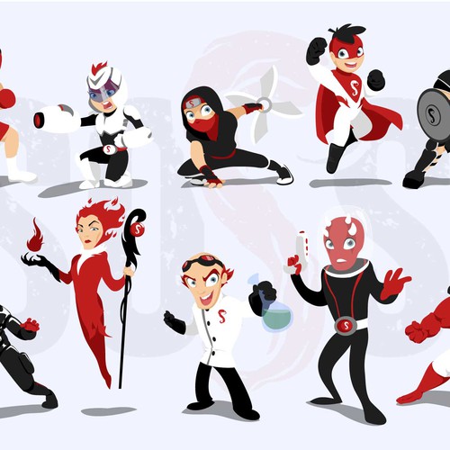 Designs | Blind Contest: Two or three iconic superheroes for a ...