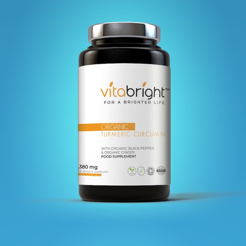 Minimalist Supplement Label | Other design contest