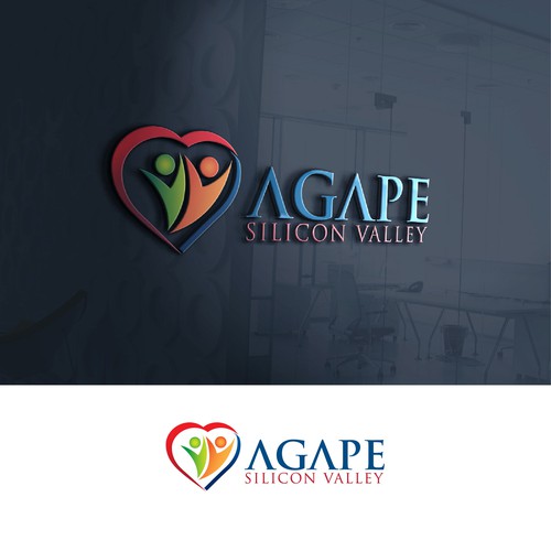 Designs | Agape Silicon Valley logo ; stand alone and for the business ...
