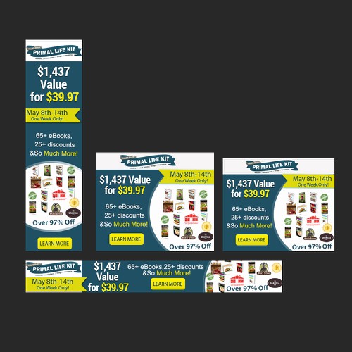 -- Multiple Winners Needed for Bundle Sale Banner Ads -- | Banner ad ...