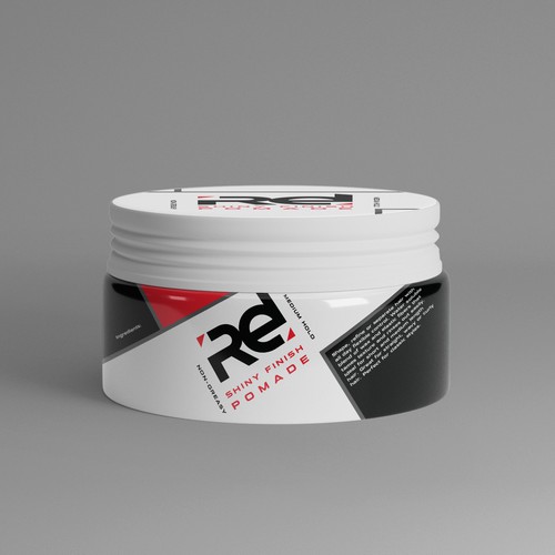 Luxury Design for RED Pomades | Product packaging contest