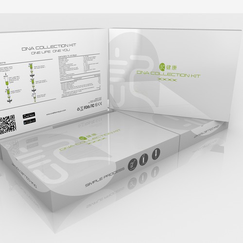 DNA Collection Kit - Box | Product packaging contest