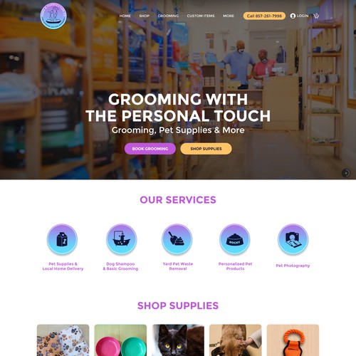 Pet websites - 51+ Best Pet Web Design Ideas 2023 | 99designs