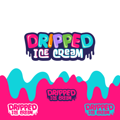 Designs | Dripped Ice Cream Logo | Logo design contest