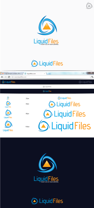 Liquid Files needs a new logo | Logo design contest