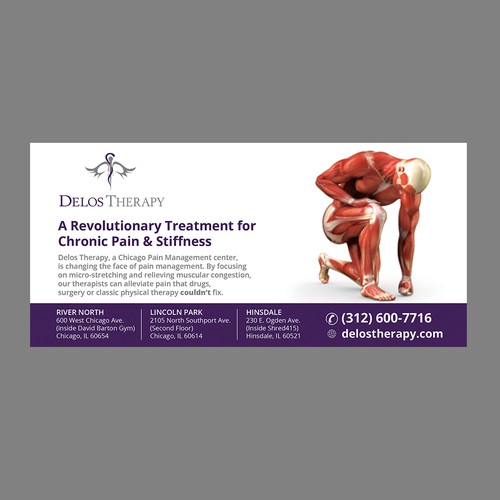 Print ad for world-class therapy company | Postcard, flyer or print contest