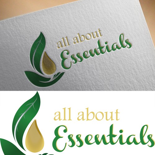 Create a fun, personable logo for a new blog about Essential Oils ...