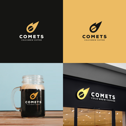 Designs | COMETS COLD BREW COFFEE brand design required | Logo & brand ...