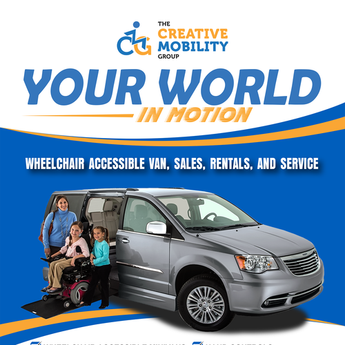 Create an advertisement for a wheelchair accessible minivan! | Postcard ...