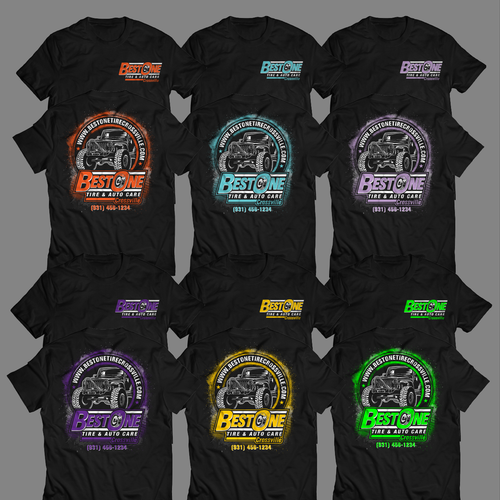 Tire Shop Shirt Design